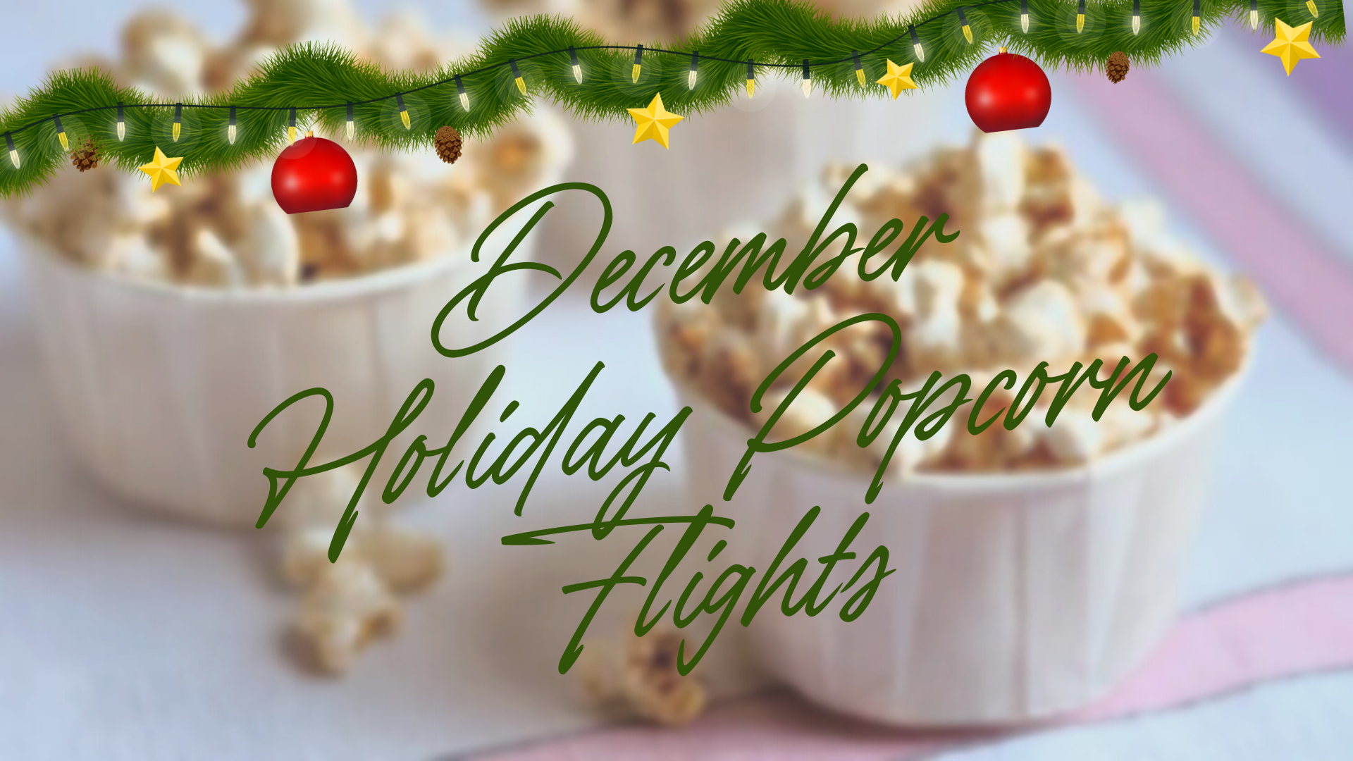 Gourmet Popcorn Flights – Setter Ridge Vineyards