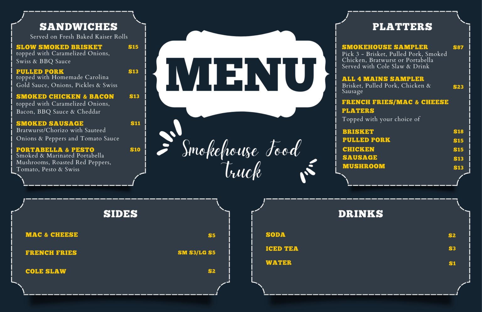 70s Second Saturday featuring The Dunns and Smokehouse Food Truck ...